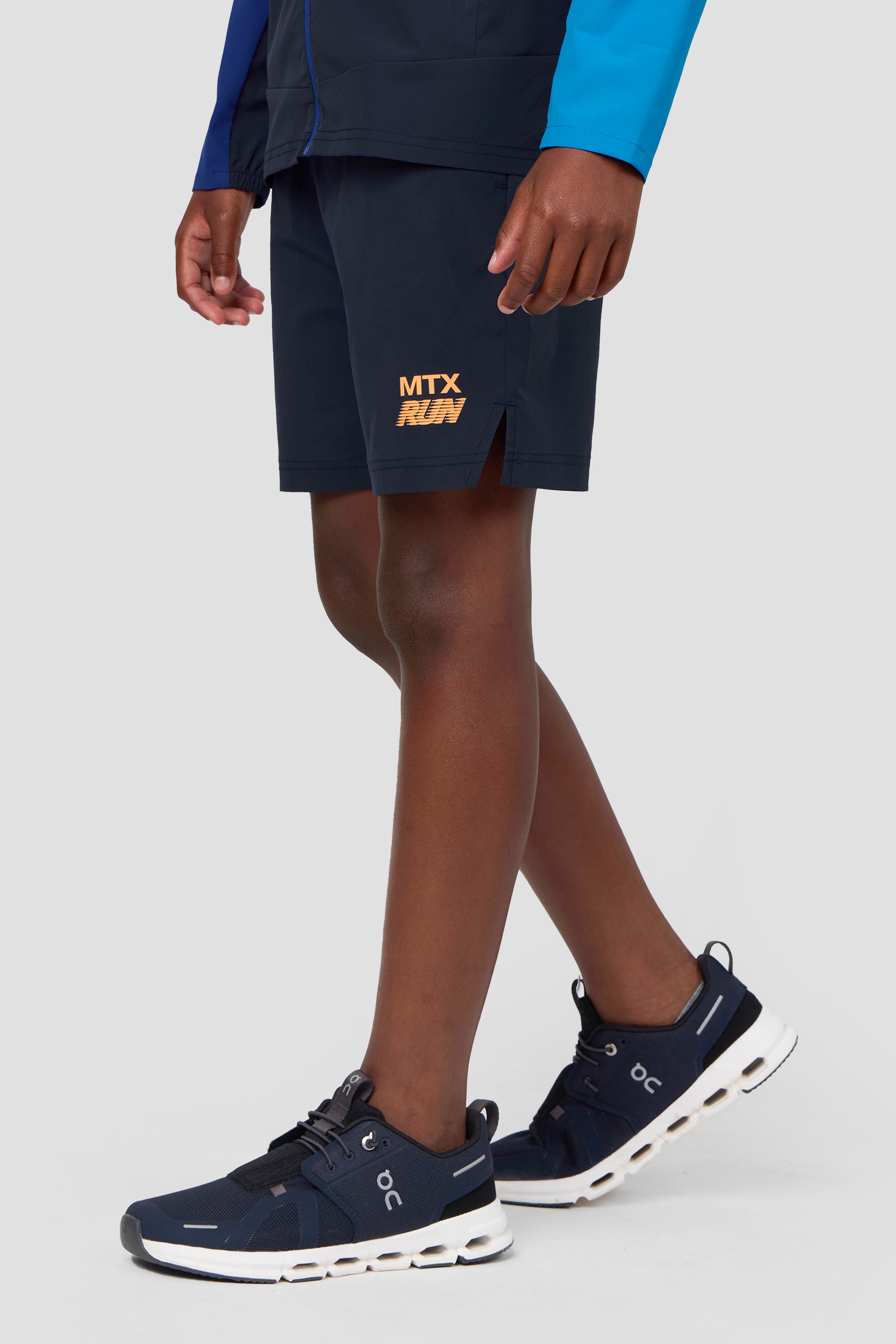 Boys MTX Run Short Midnight Blue | Montirex Sportswear Clothing