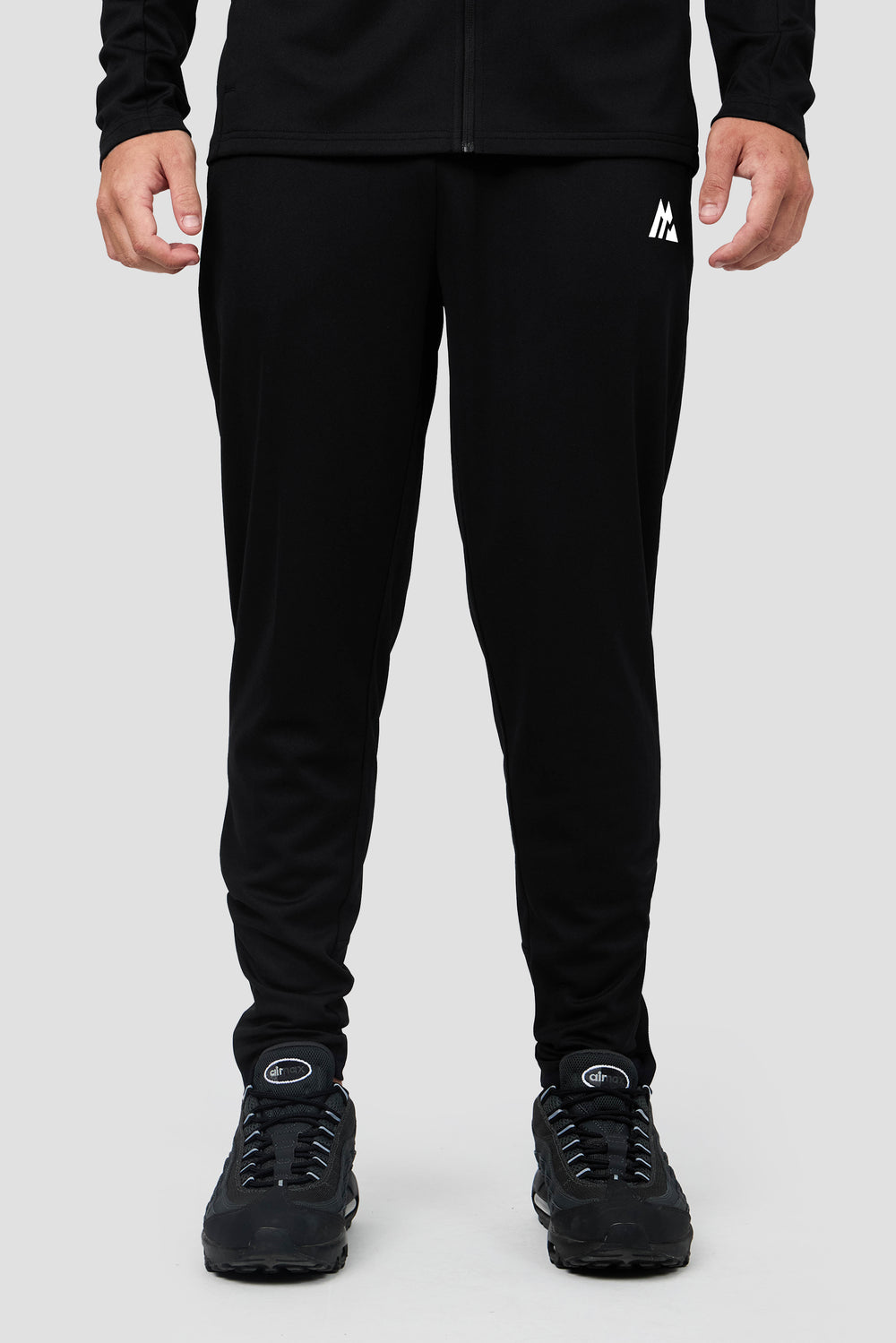 Agility 2.0 Tracksuit Set Black | Montirex Gymwear Sportswear