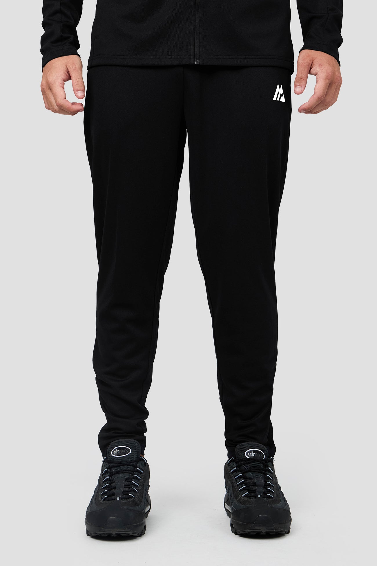 Agility 2.0 Tracksuit Set Black | Montirex Gymwear Sportswear