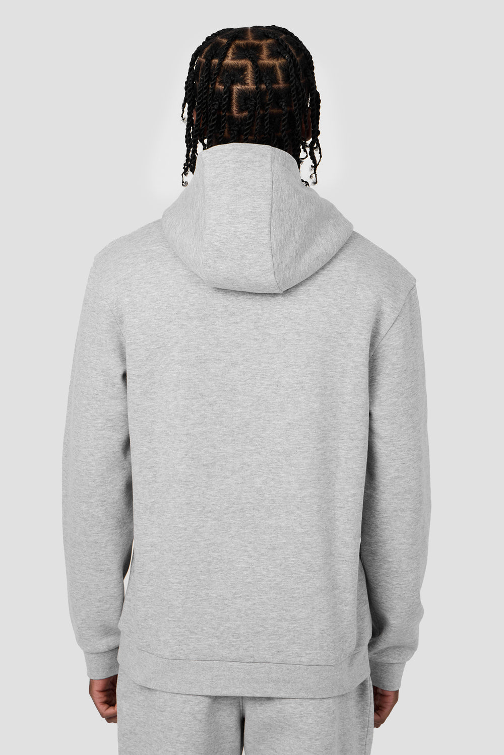Essential Hood Cement Grey by Montirex | Gymwear & Sportswear