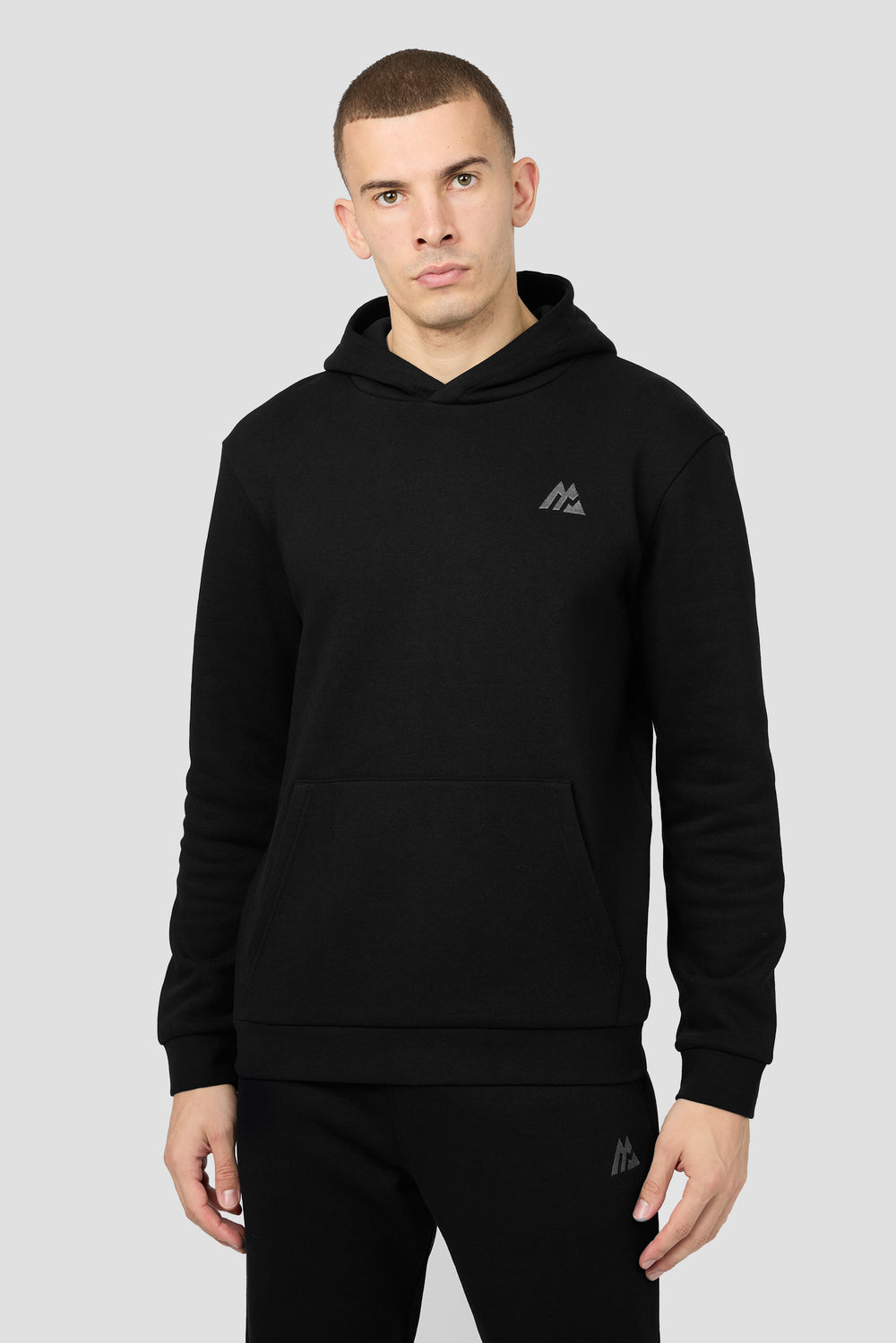 Essential Hood - Black by Montirex | Gymwear & Sportswear