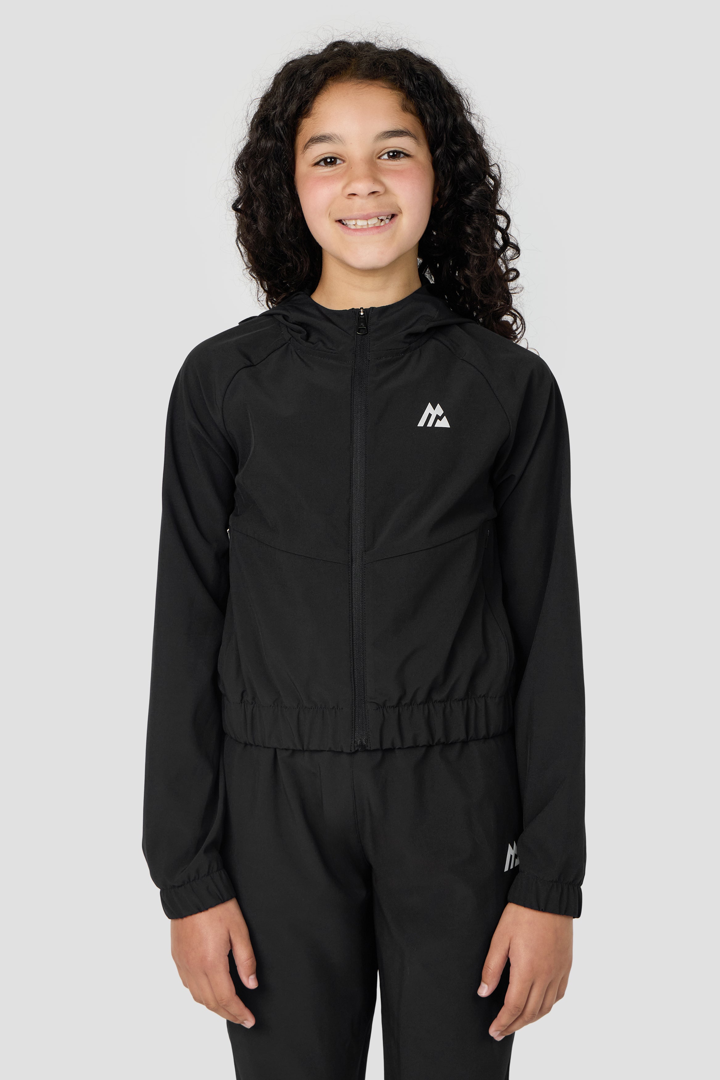 Montirex Girls Track Jacket Black | Sportswear & Gymwear