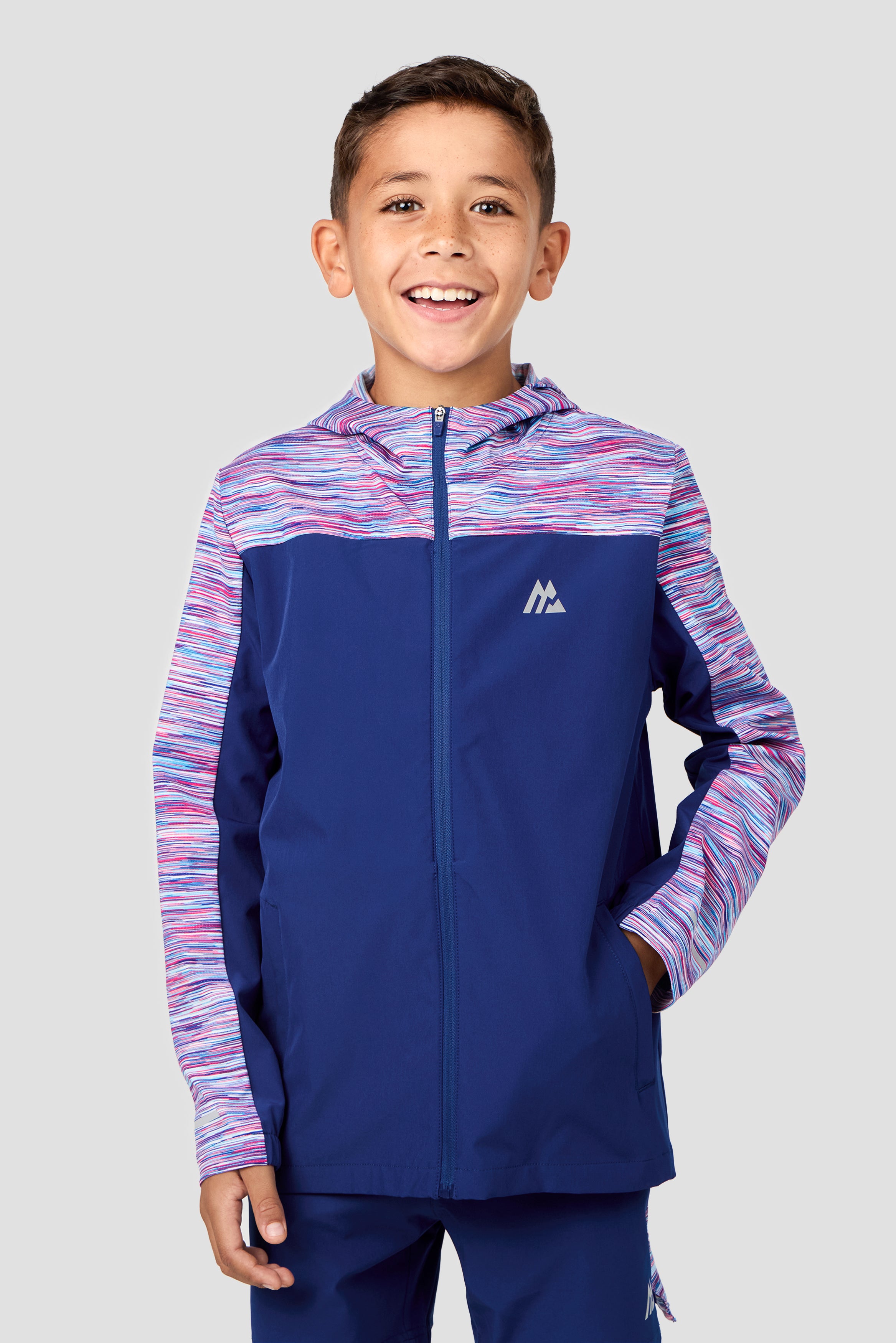 Montirex Boys Trail Windbreaker - Sportswear Gymwear Jacket
