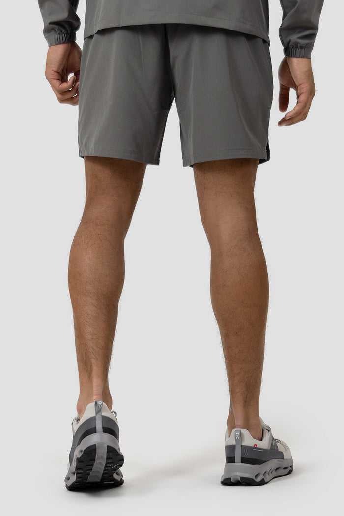 MTX Run LPL Short - Cement Grey: Premium Gymwear