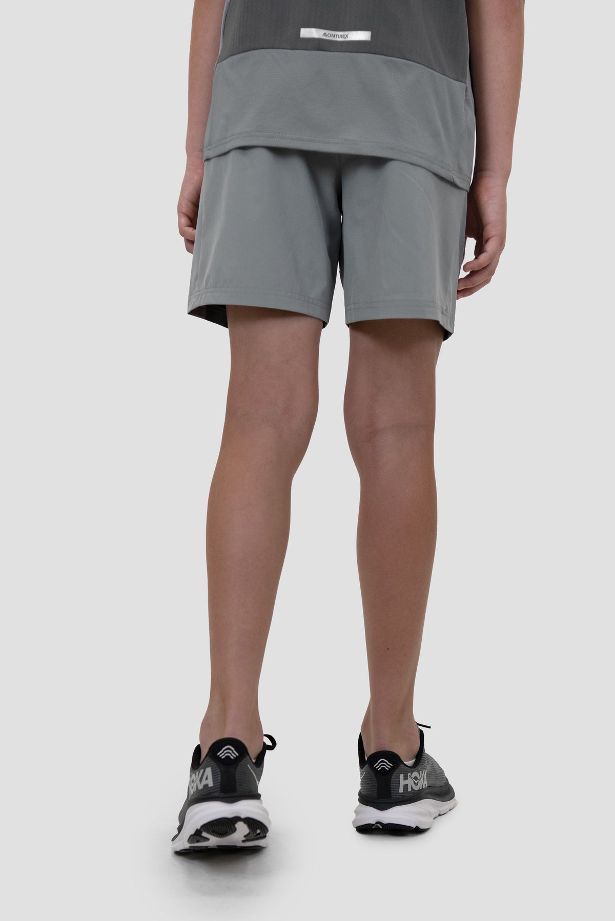 Boys Rush Short - Cement Grey/Platinum Grey