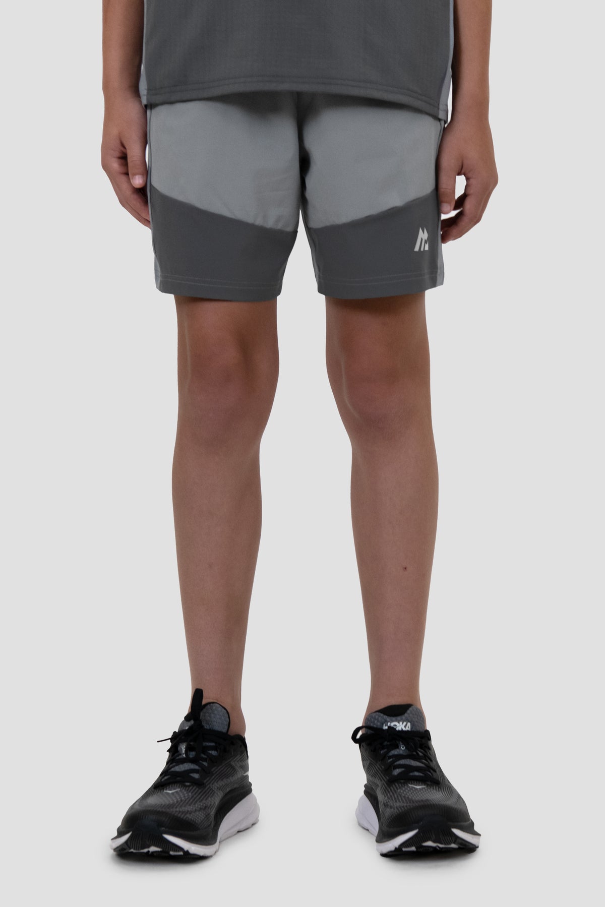 Boys Rush Short - Cement Grey/Platinum Grey