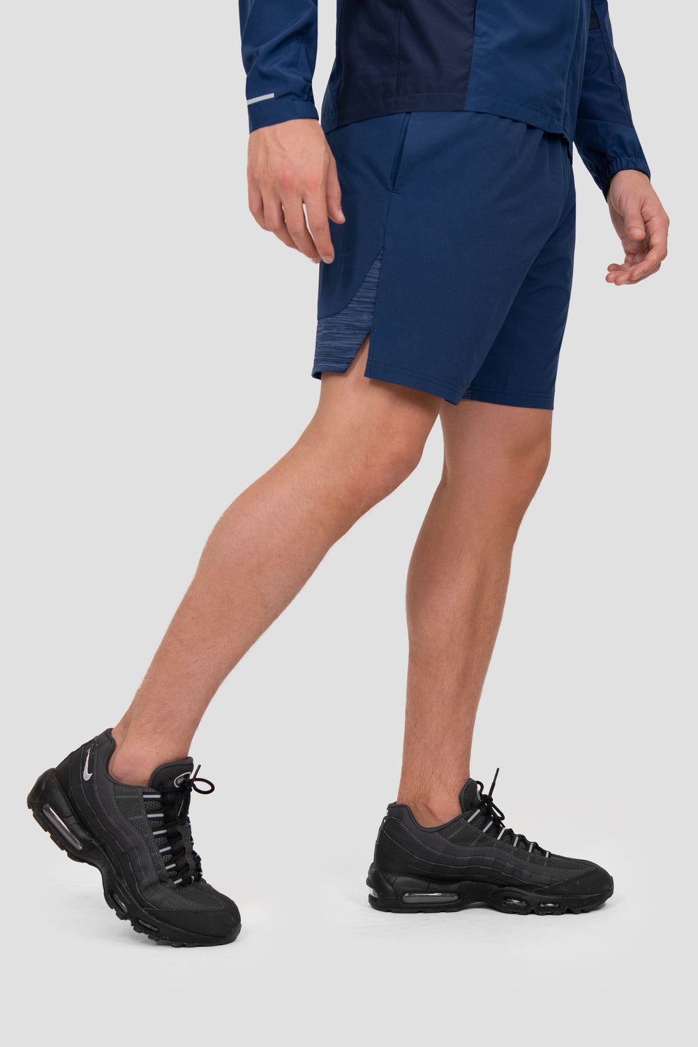 Montirex Trail Panel Short: Navy Multi Gymwear
