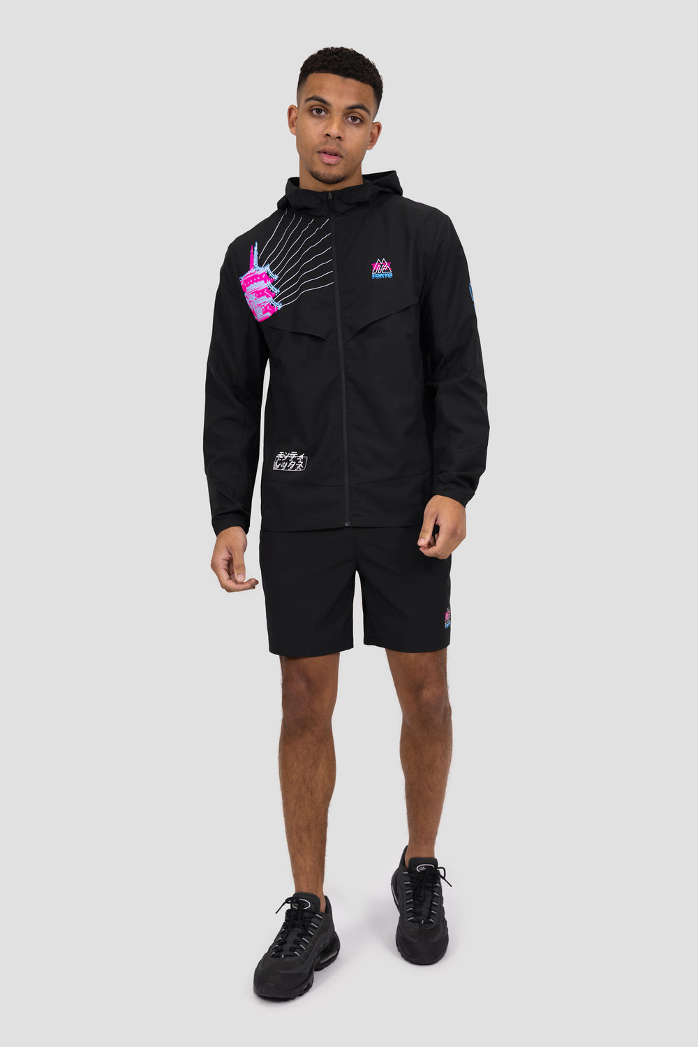 Montirex MTX Run City Tokyo Jacket - Black | Gymwear