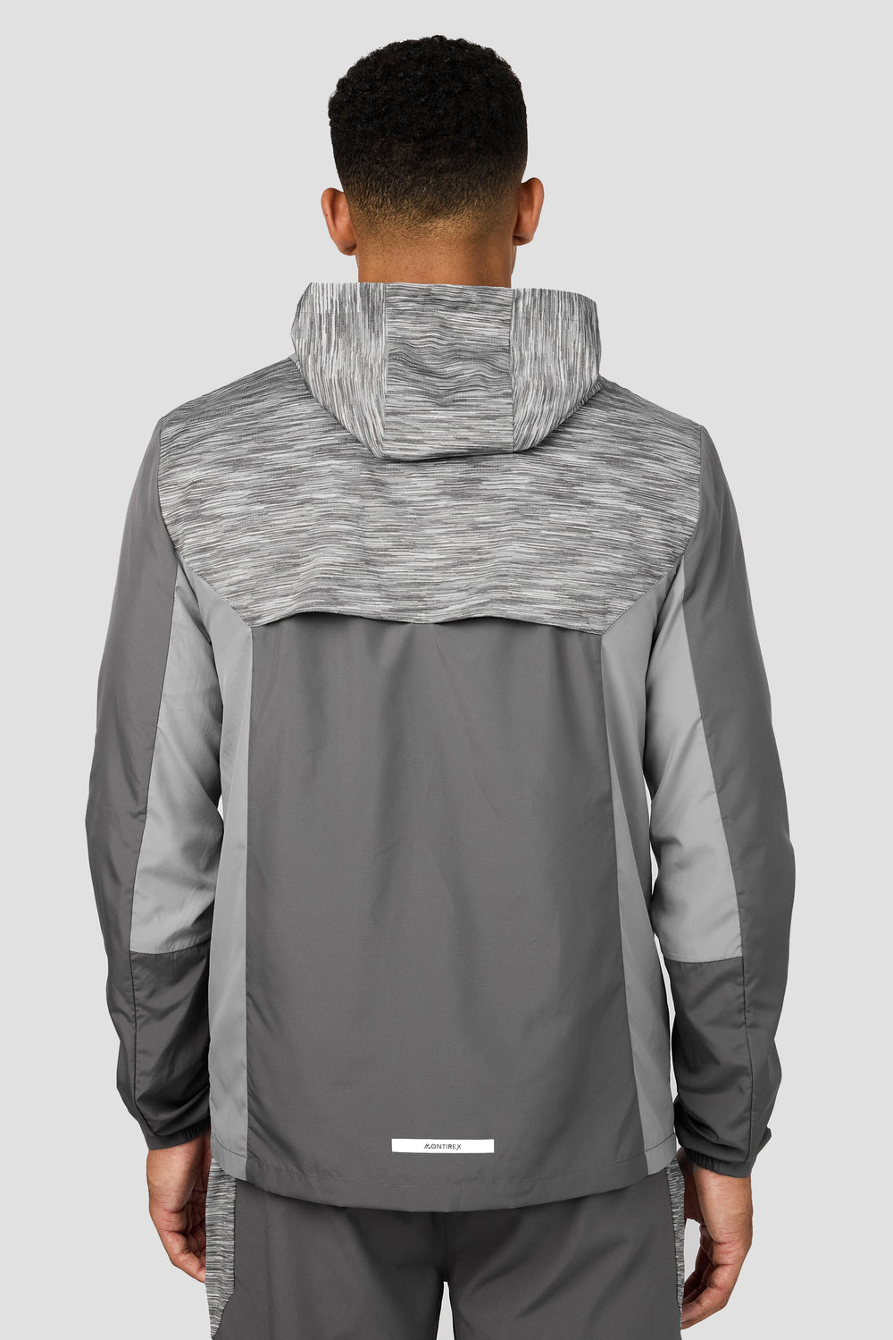 Montirex Trail Windbreaker Grey Multi | Sportswear Gymwear Jacket