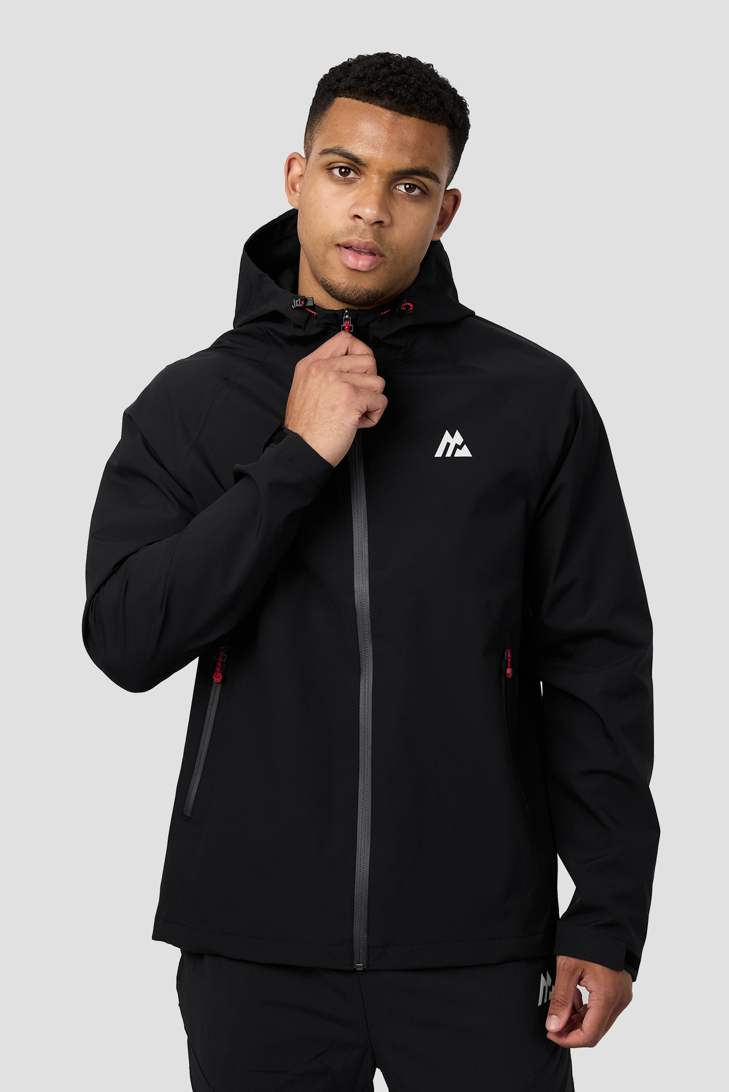 Montirex Storm Waterproof Jacket Black | Sportswear Gymwear