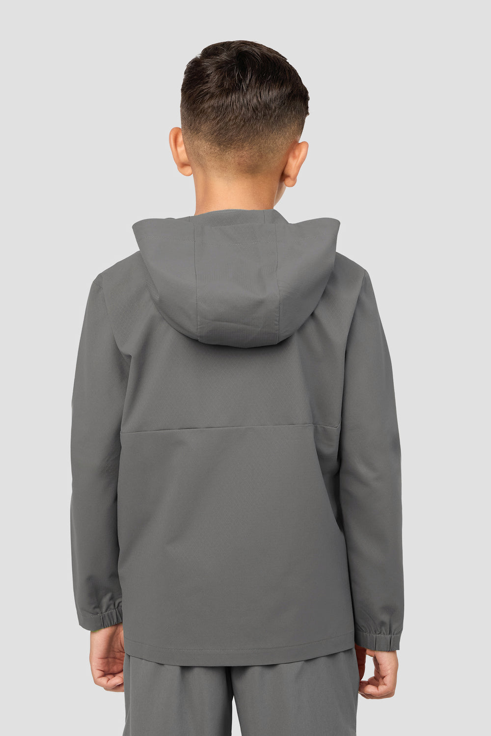 Montirex Boys Aero Windbreaker - Cement Grey Gymwear