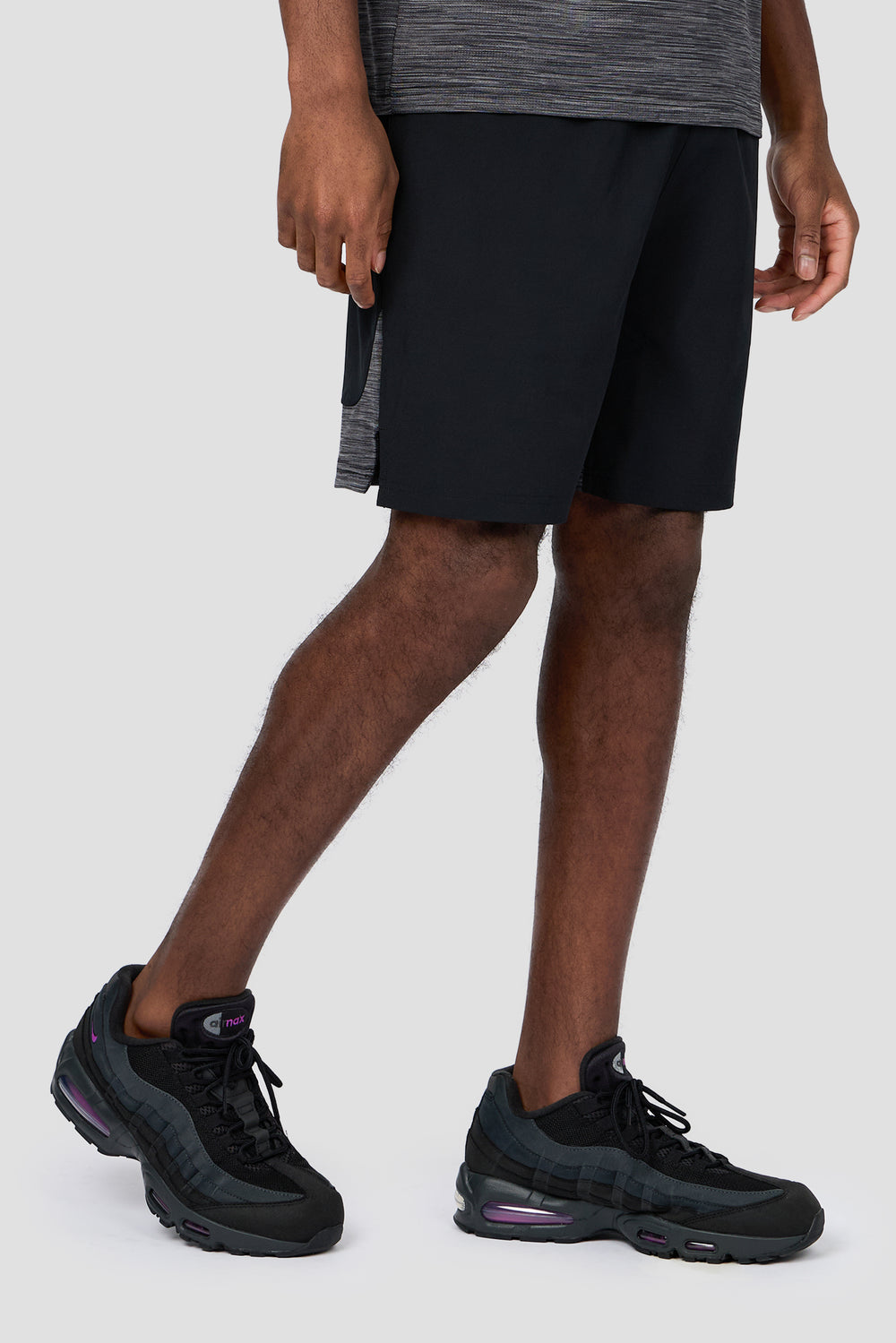 Montirex Trail Panel Short Black/Grey | Sportswear Gymwear