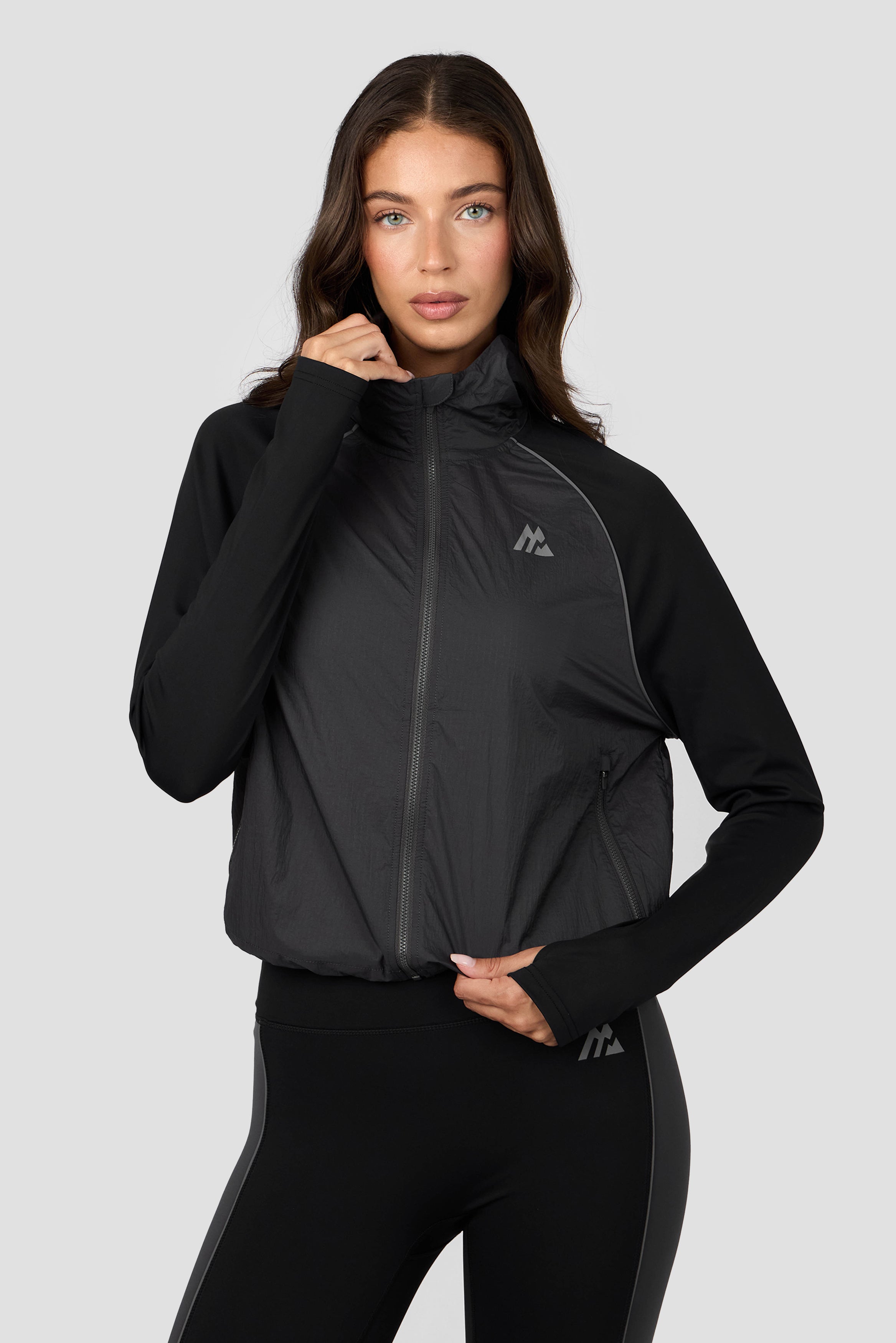 Montirex Vitality Jacket Asphalt/Black | Gymwear Sportswear