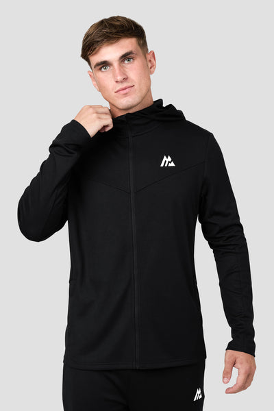 Agility 2.0 Tracksuit Set Black | Montirex Gymwear Sportswear