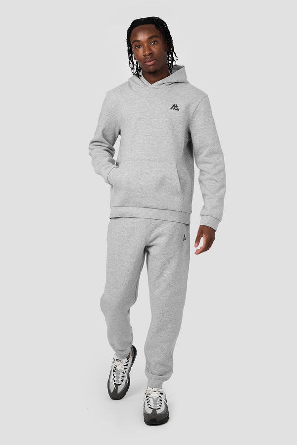 Essential Hood Cement Grey by Montirex | Gymwear & Sportswear