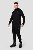 Agility 2.0 Tracksuit Set Black | Montirex Gymwear Sportswear