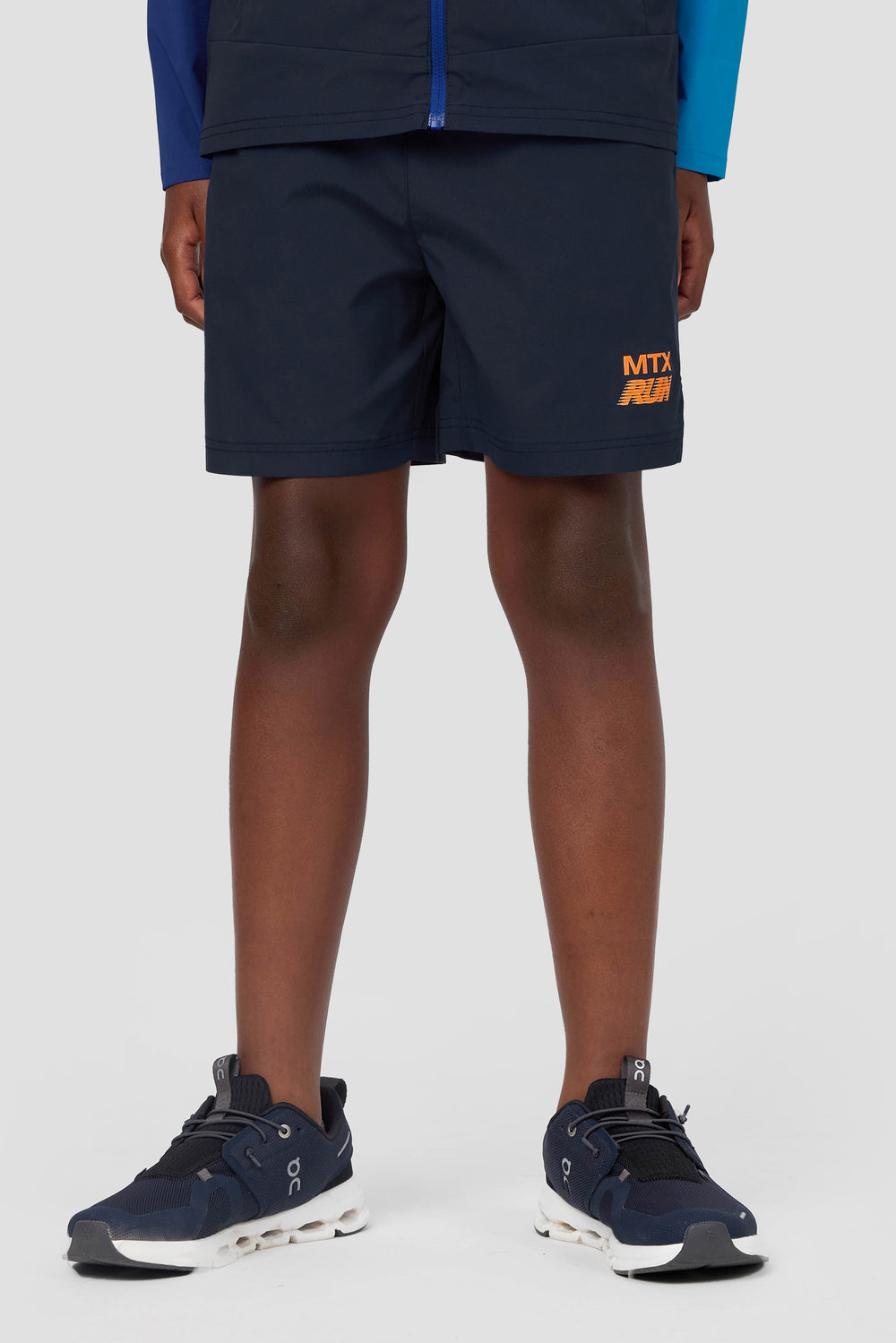 Boys MTX Run Short Midnight Blue | Montirex Sportswear Clothing